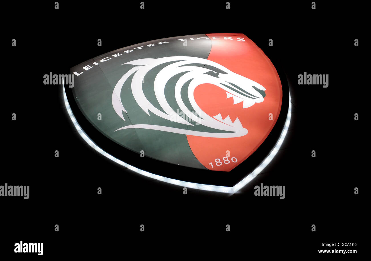 Leicester tigers rugby logo hi-res stock photography and images - Alamy