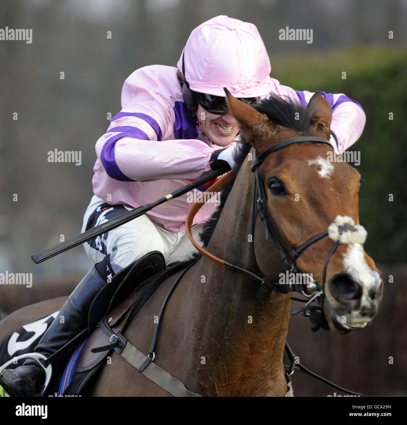 Jockey Tony McCoy in action, riding Tchico Polos during the totepool ...