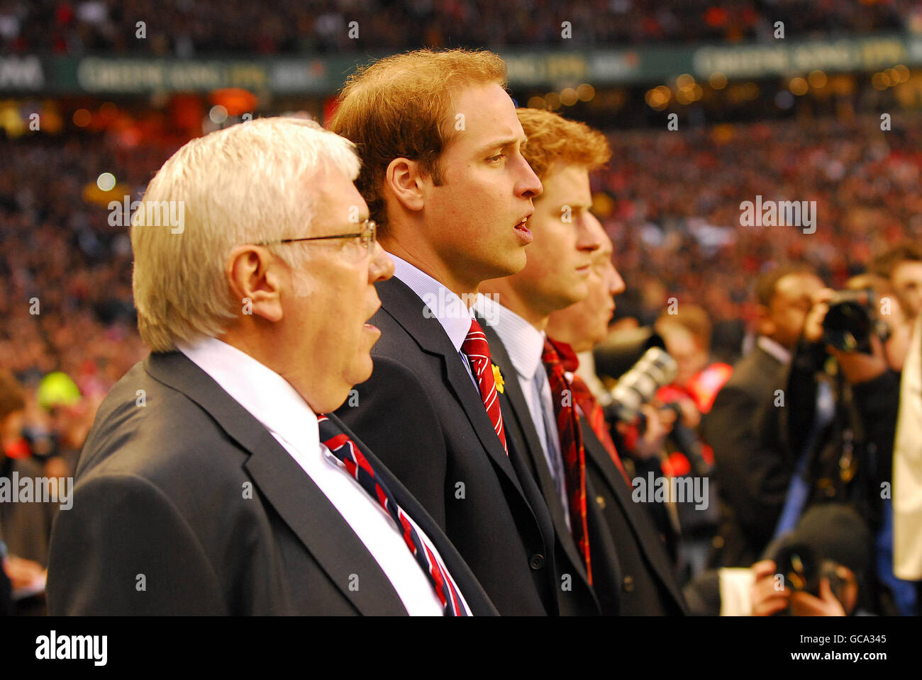 Rugby honour for Prince Harry Stock Photo - Alamy