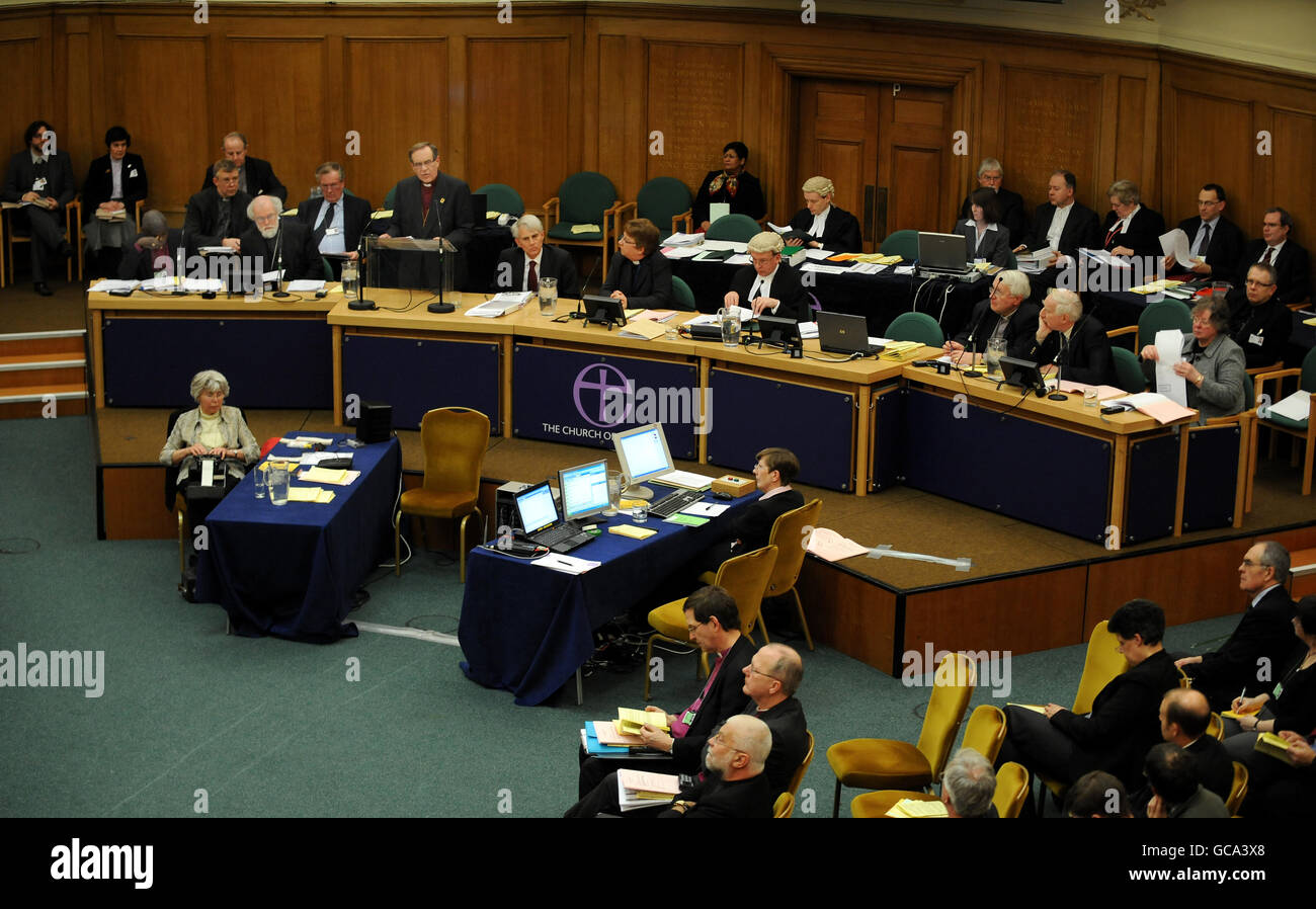 General Synod in London Stock Photo - Alamy