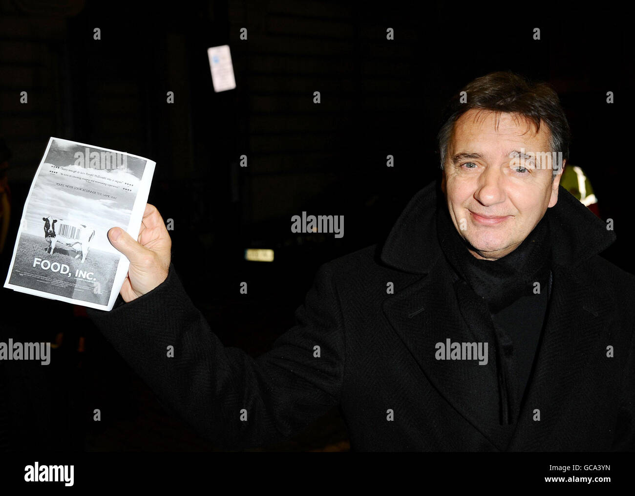 Food Inc premiere - London. Raymond Blanc arrives for the premiere of ...