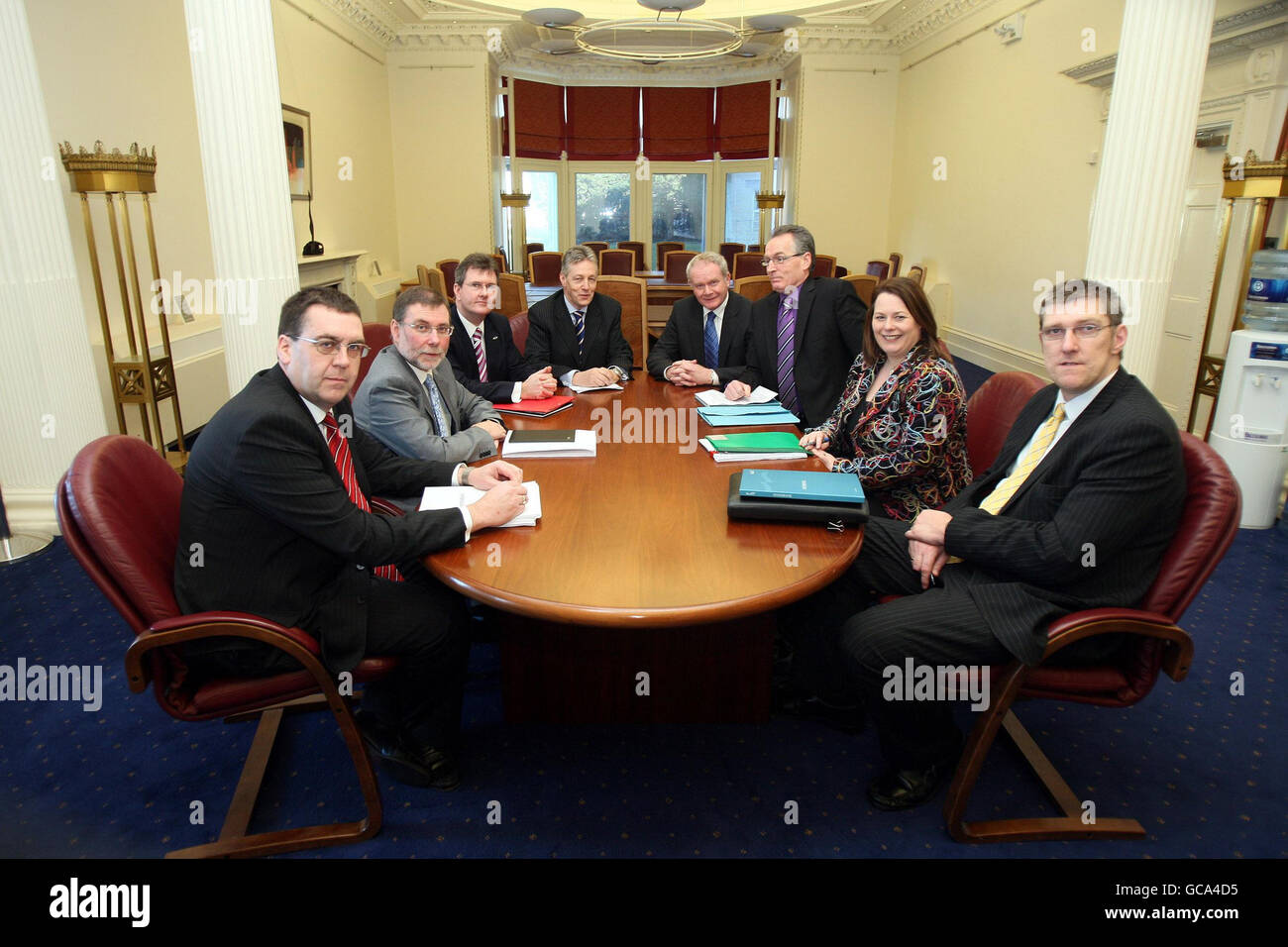 Northern Ireland parading meeting Stock Photo - Alamy
