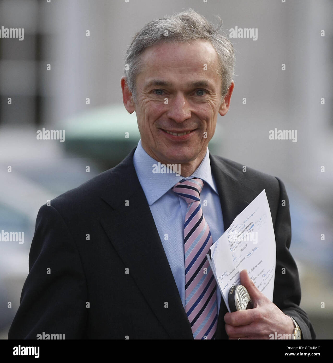 George Lee steps down Stock Photo - Alamy