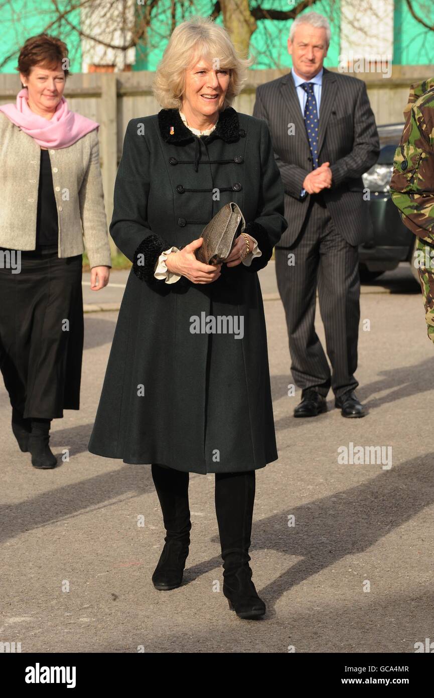 Bulford camp visit 4th battalion hi-res stock photography and images ...