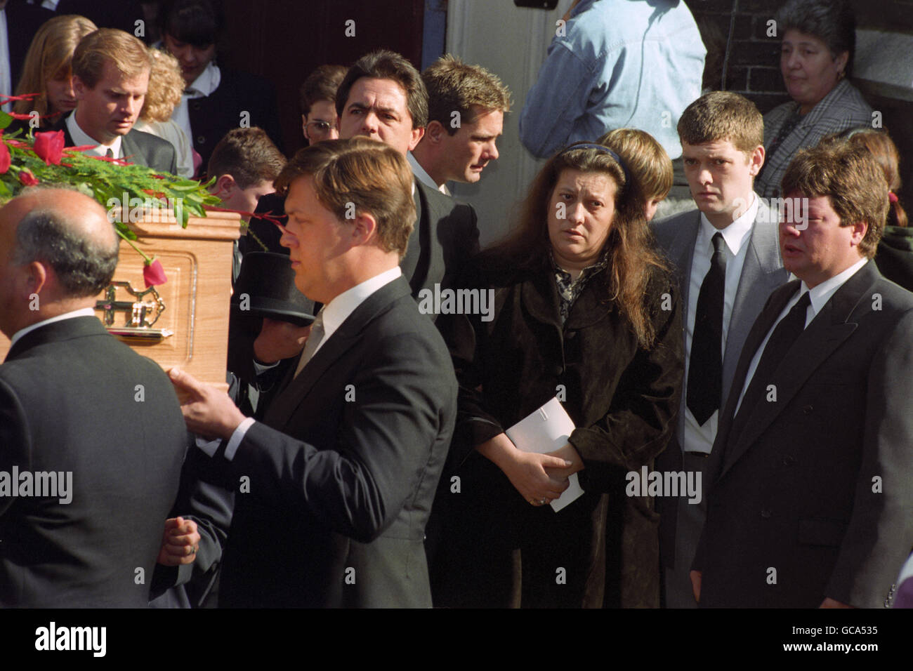 RICHARD EVERITT FUNERAL - LONDON Stock Photo - Alamy