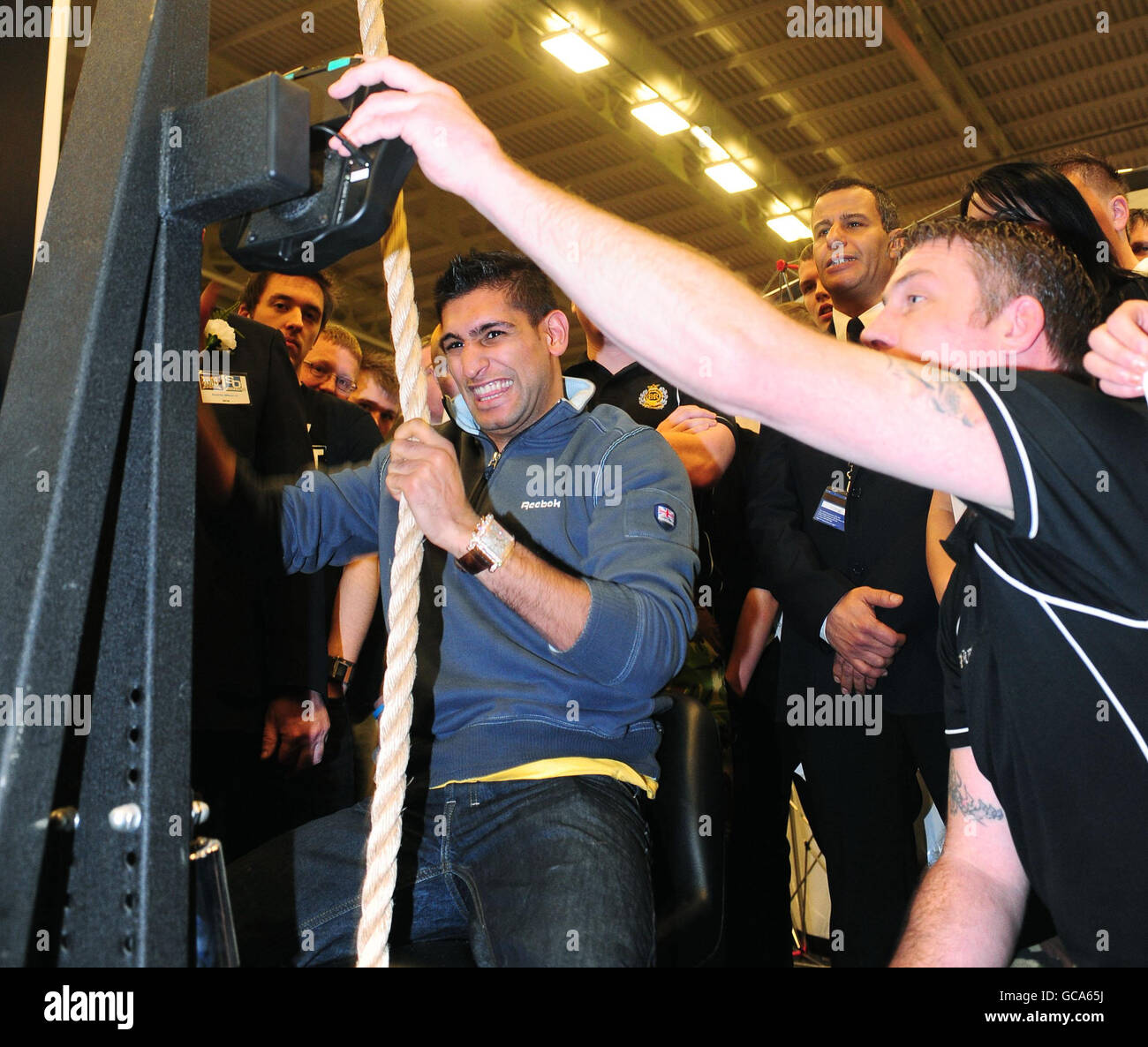 Boxing - Amir Khan Photocall - Bolton Arena Stock Photo - Alamy