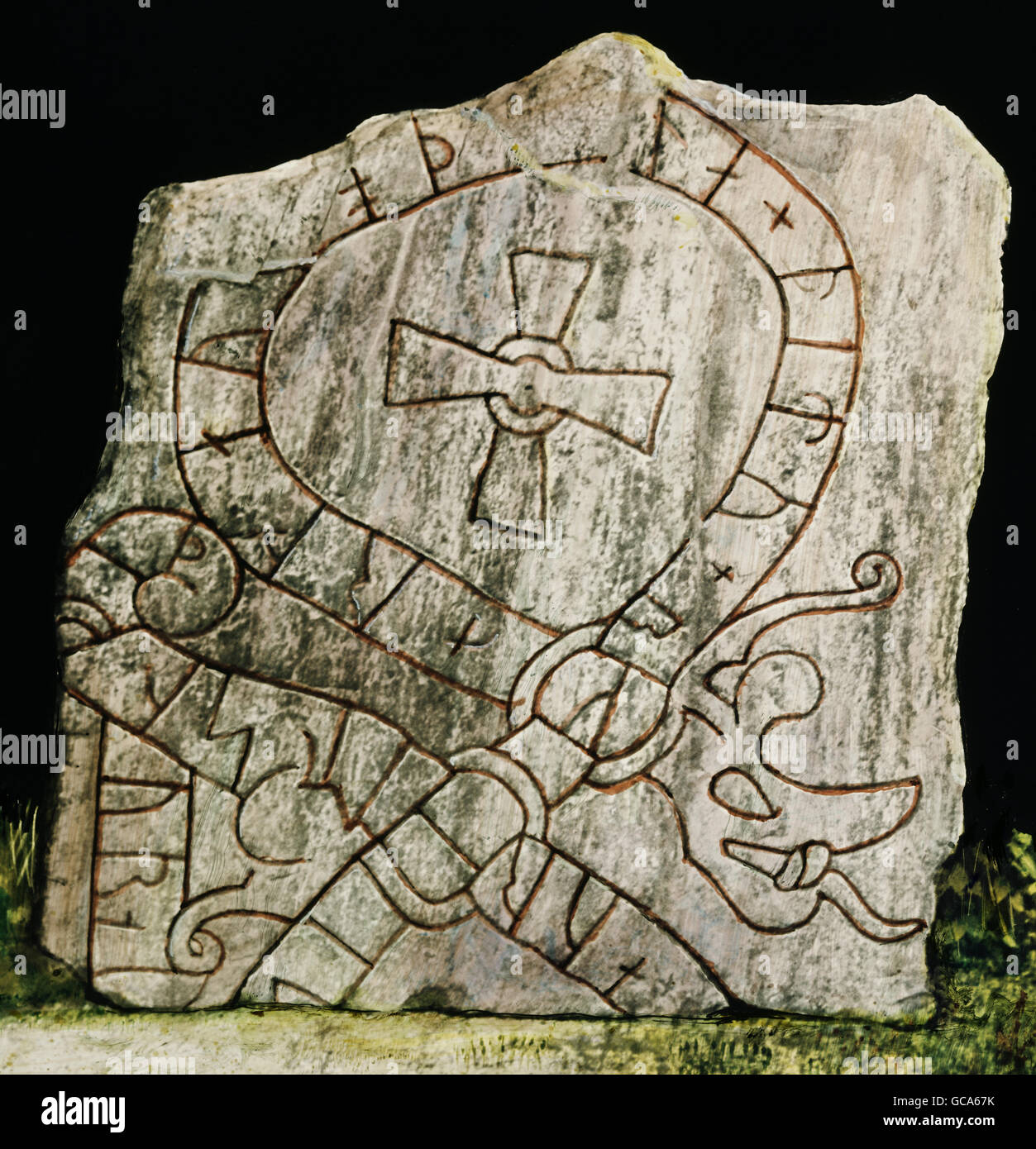 Runic cross hi-res stock photography and images - Alamy