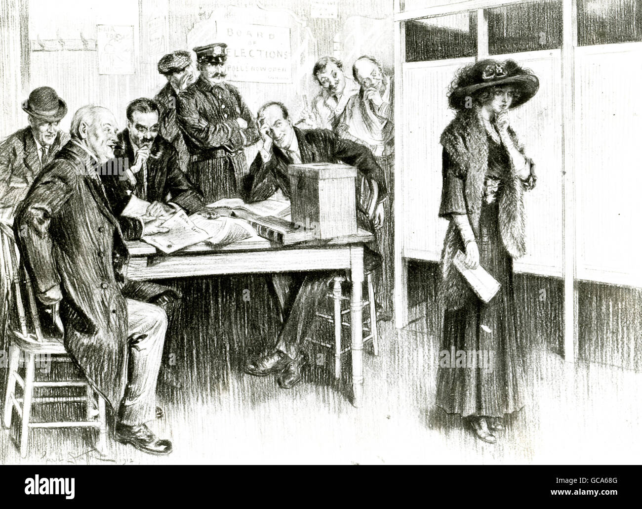 Voting illustration hi-res stock photography and images - Alamy