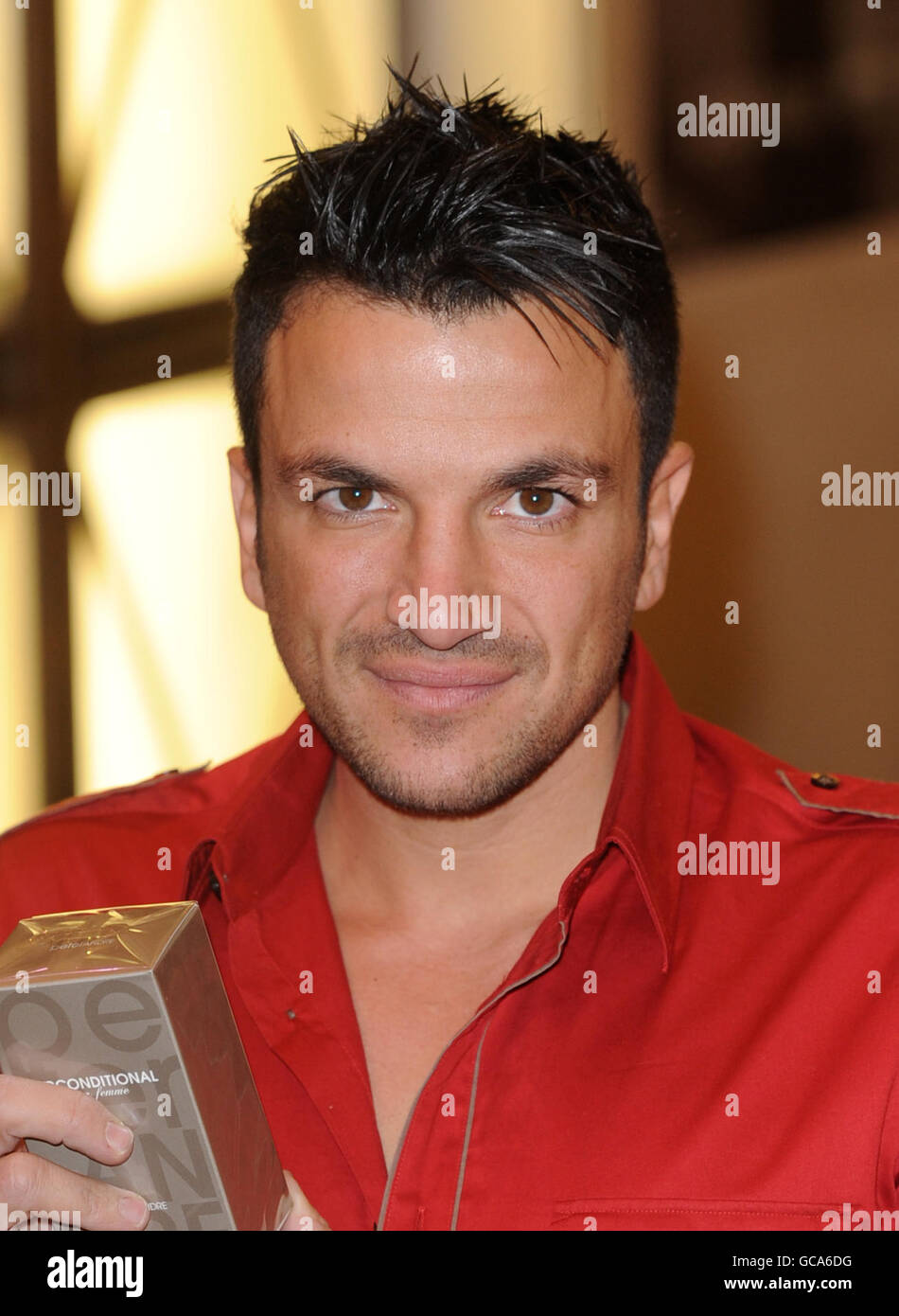 Peter Andre Fragrance Launch - London. Peter Andre launches his ...