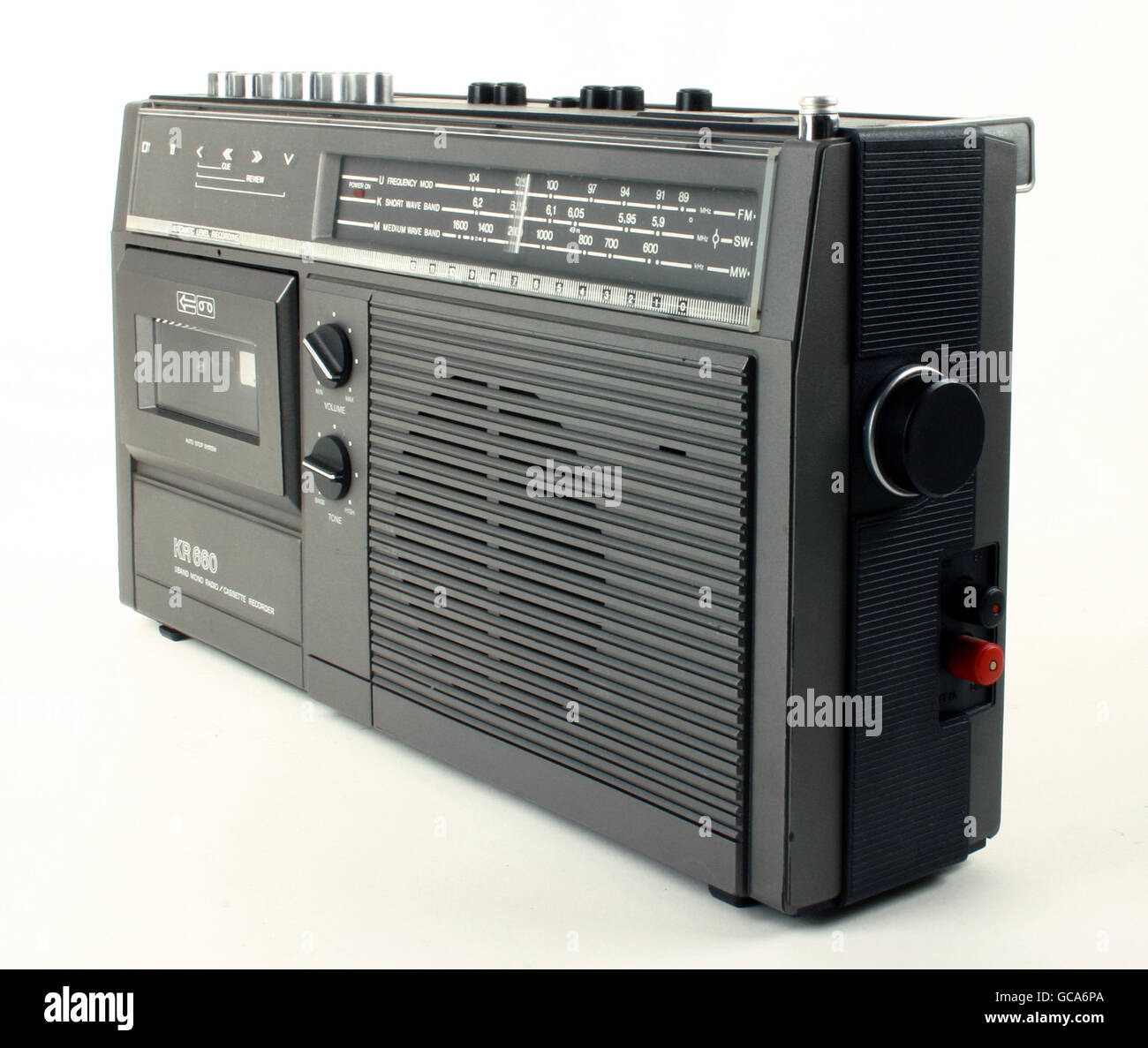broadcast, radio, radio sets, cassette recorder Steracord KR 660, made ...