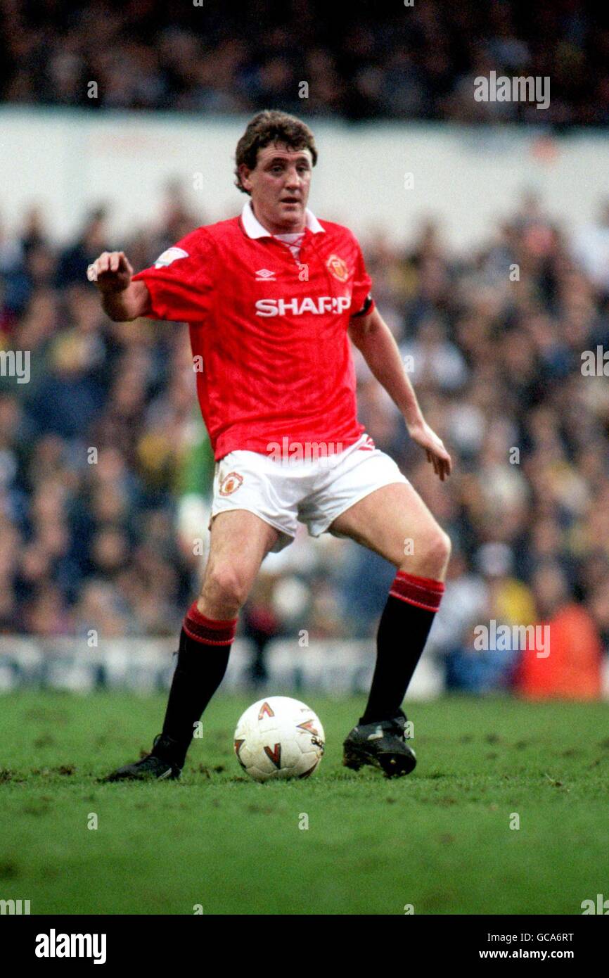 SOCCER. STEVE BRUCE, MANCHESTER UNITED Stock Photo - Alamy
