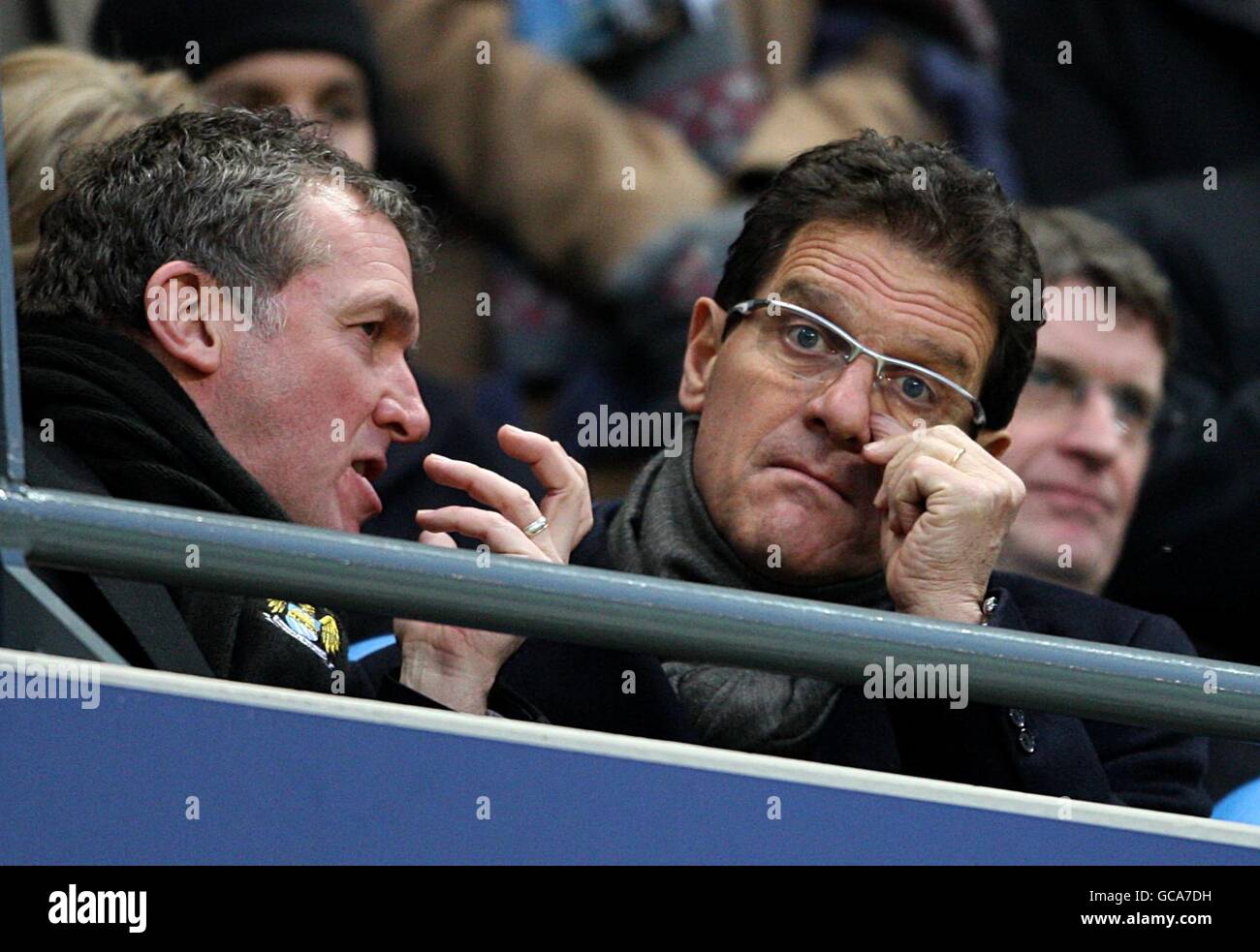 Manchester City Executive Chairman Garry Cook In The Stands High ...