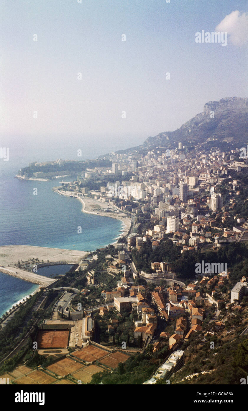 geography / travel, Monaco, Monte Carlo, city views / cityscapes, view ...