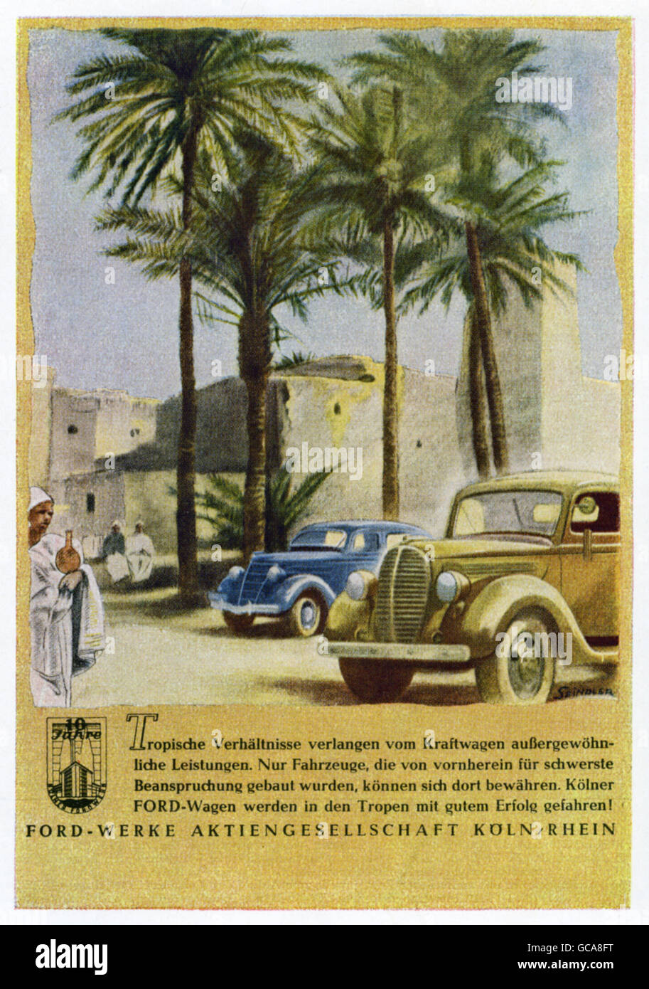 advertising, cars, Ford, Cologne, advert, Germany, 1942, Additional ...