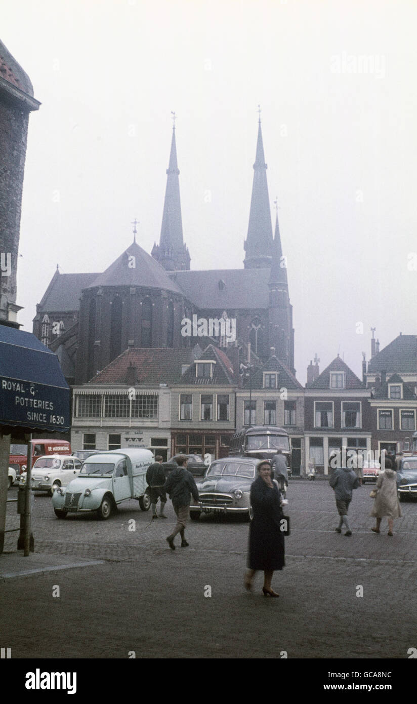 geography / travel, Holland / Netherlands, Delft, street scenes, street ...