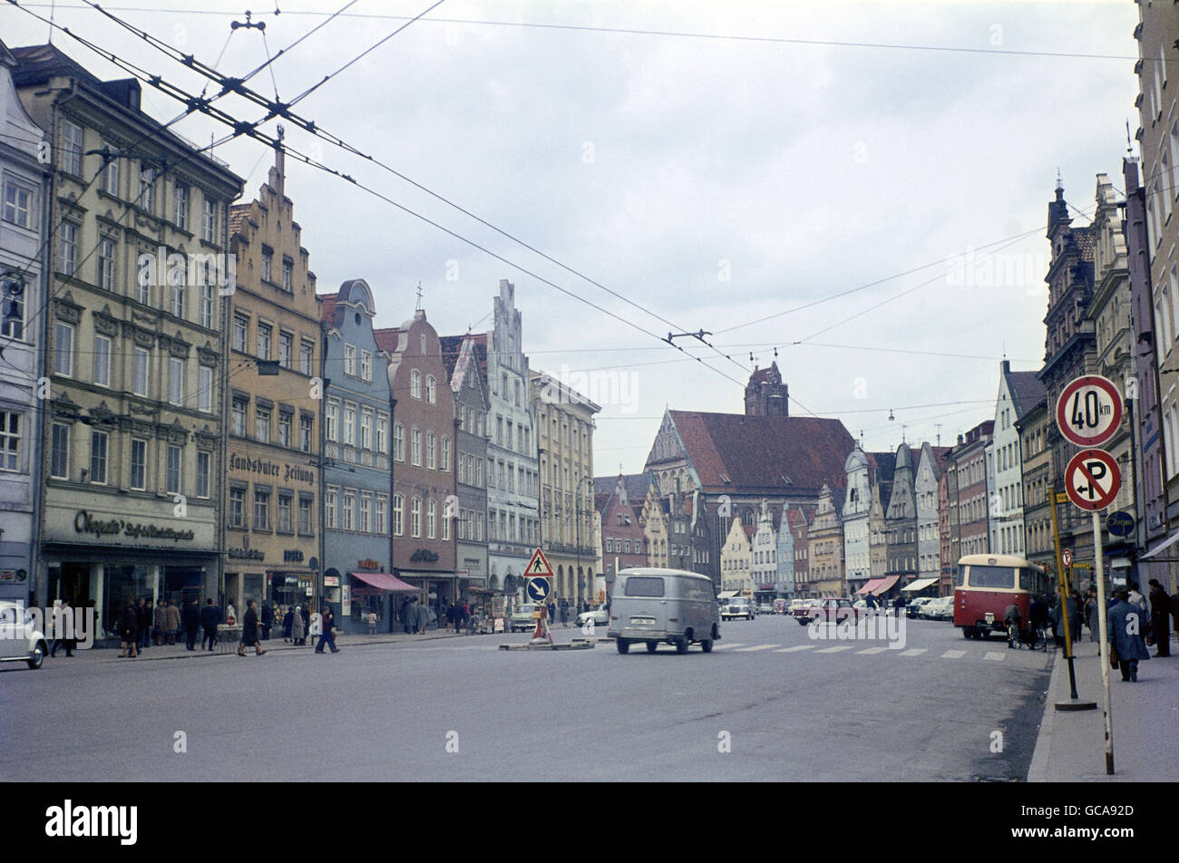 geography / travel, Germany, Bavaria, Landshut, city views / cityscapes ...