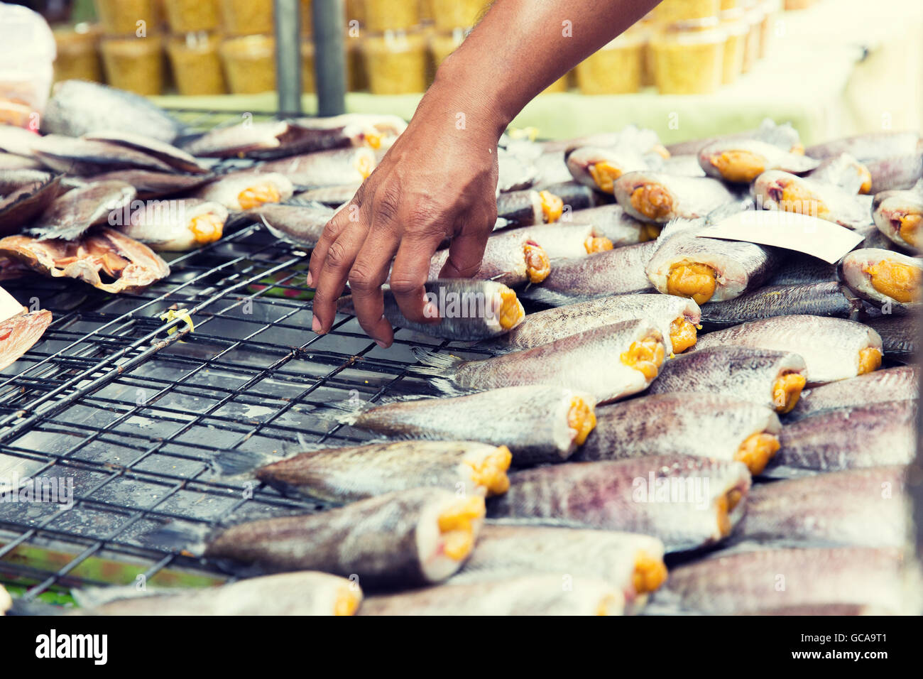Taking fish hi-res stock photography and images - Alamy