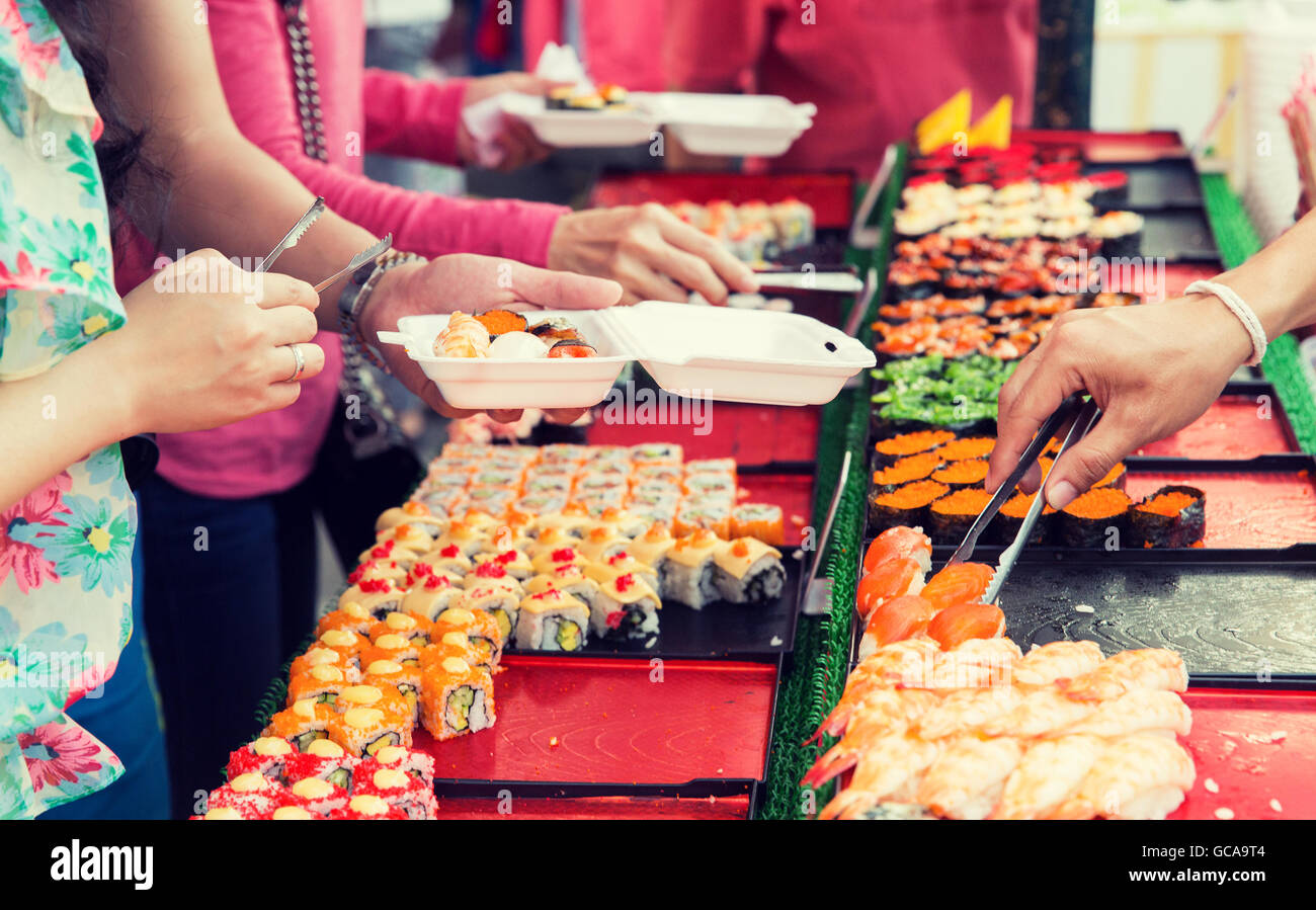 Body sushi hi-res stock photography and images - Alamy