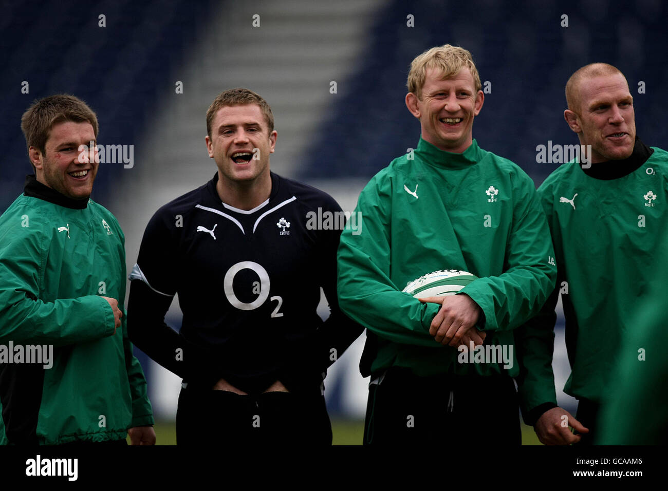 Irelands from left jamie heaslip hi-res stock photography and images ...