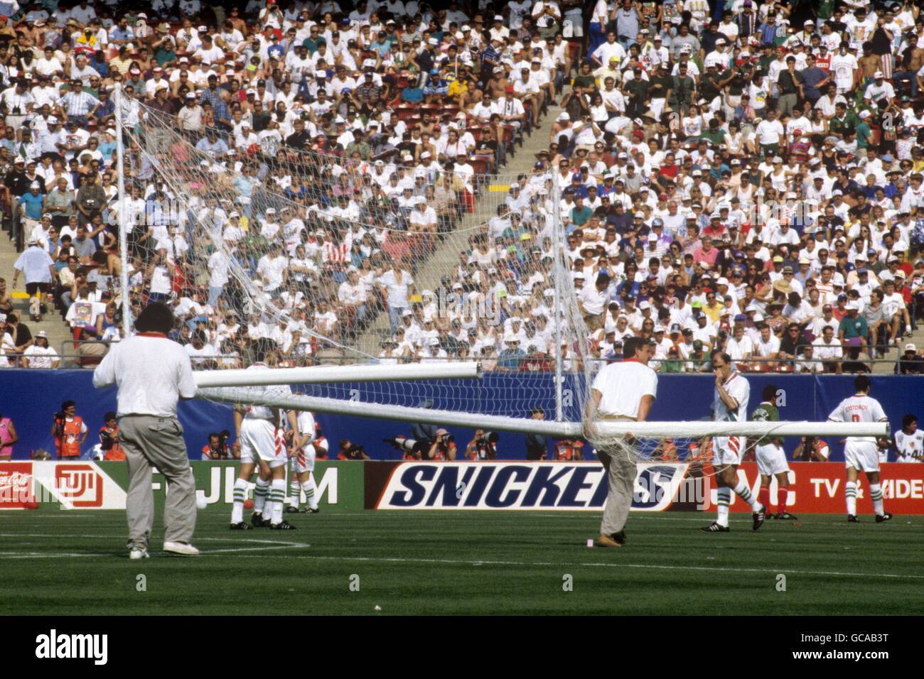 Snickers fuji advertising board post funny fans crowd ...