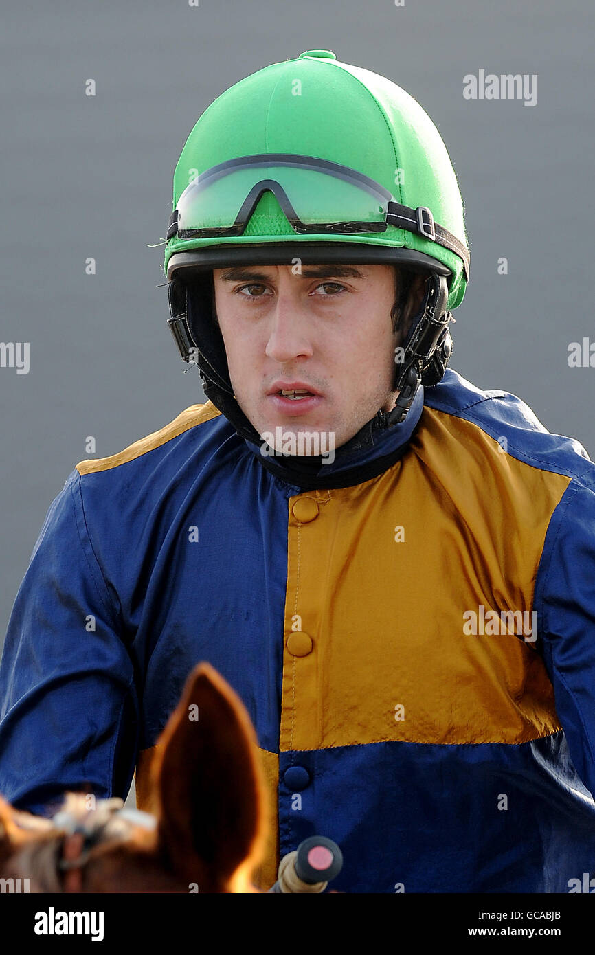 Jockey chris catlin southwell racecourse hi-res stock photography and ...