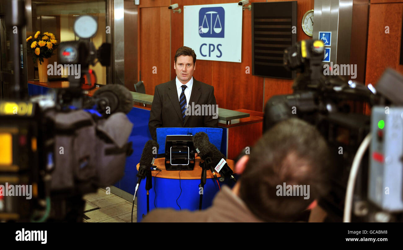 Mr Keir Starmer QC the Director of public prosecution at the CPS (Crown ...