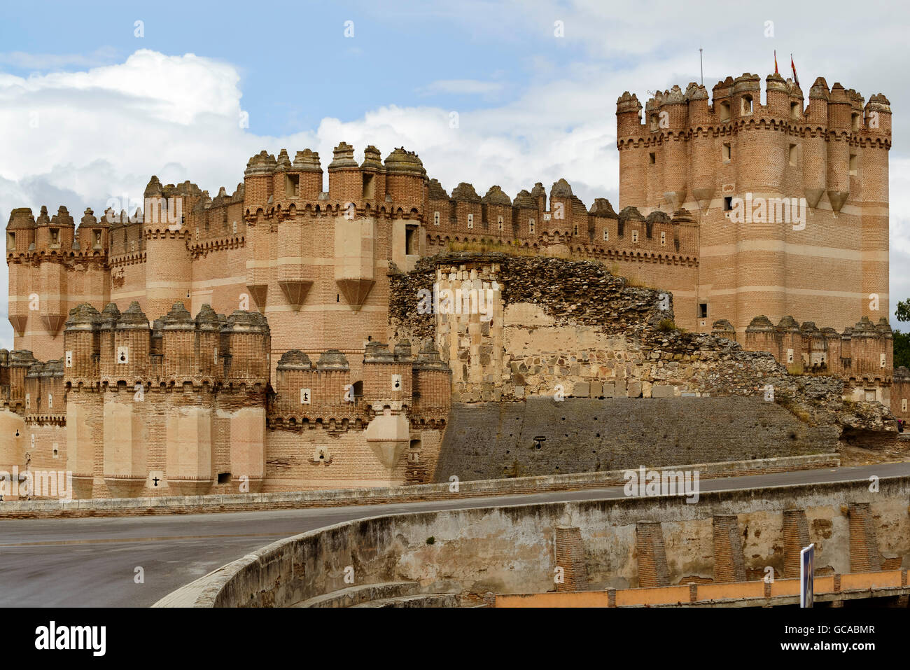 Coca castle castile leon spain hi-res stock photography and images - Alamy