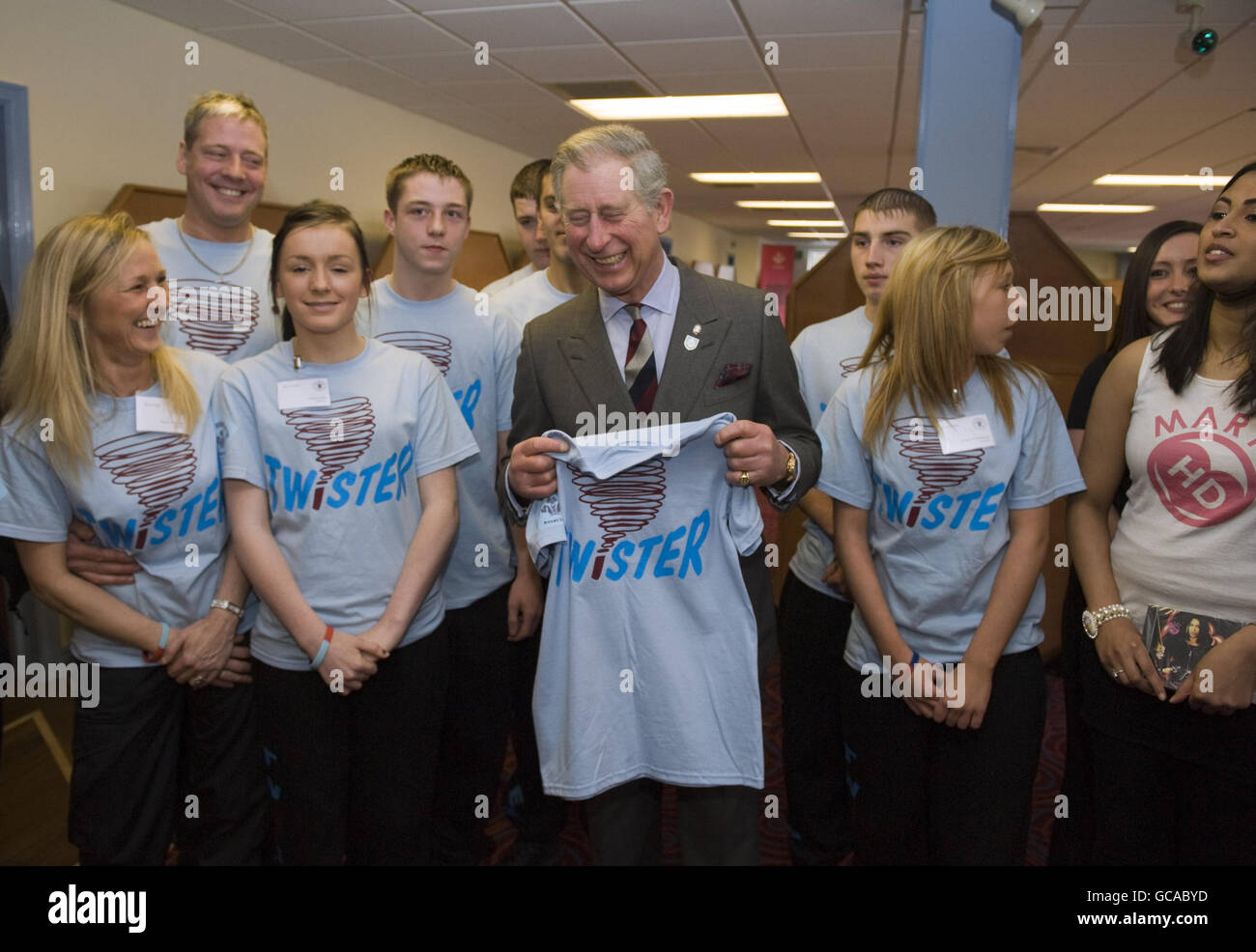 Prince charles football shirt hi-res stock photography and images - Alamy
