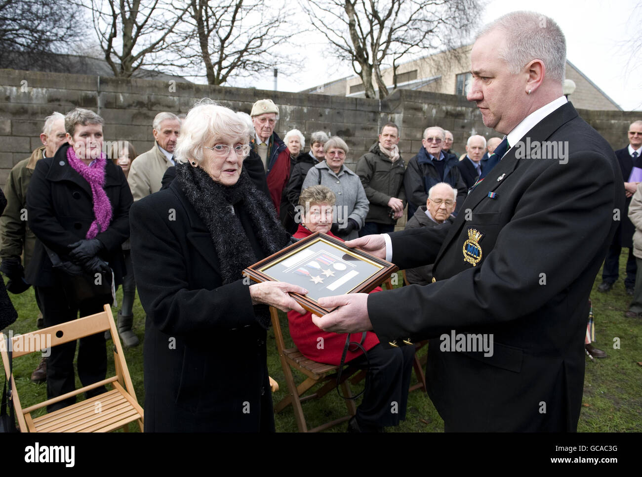 Pauline Harvey, 77, the sister of Reginald Earnshaw, known as Reggie ...