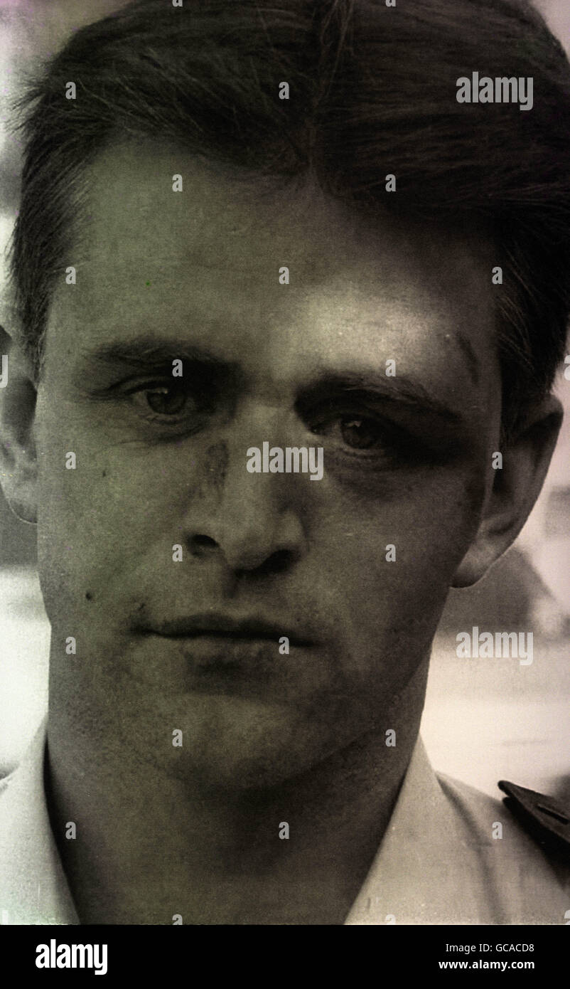 PC TONY GIBBONS BODY DISCOVERED Stock Photo - Alamy