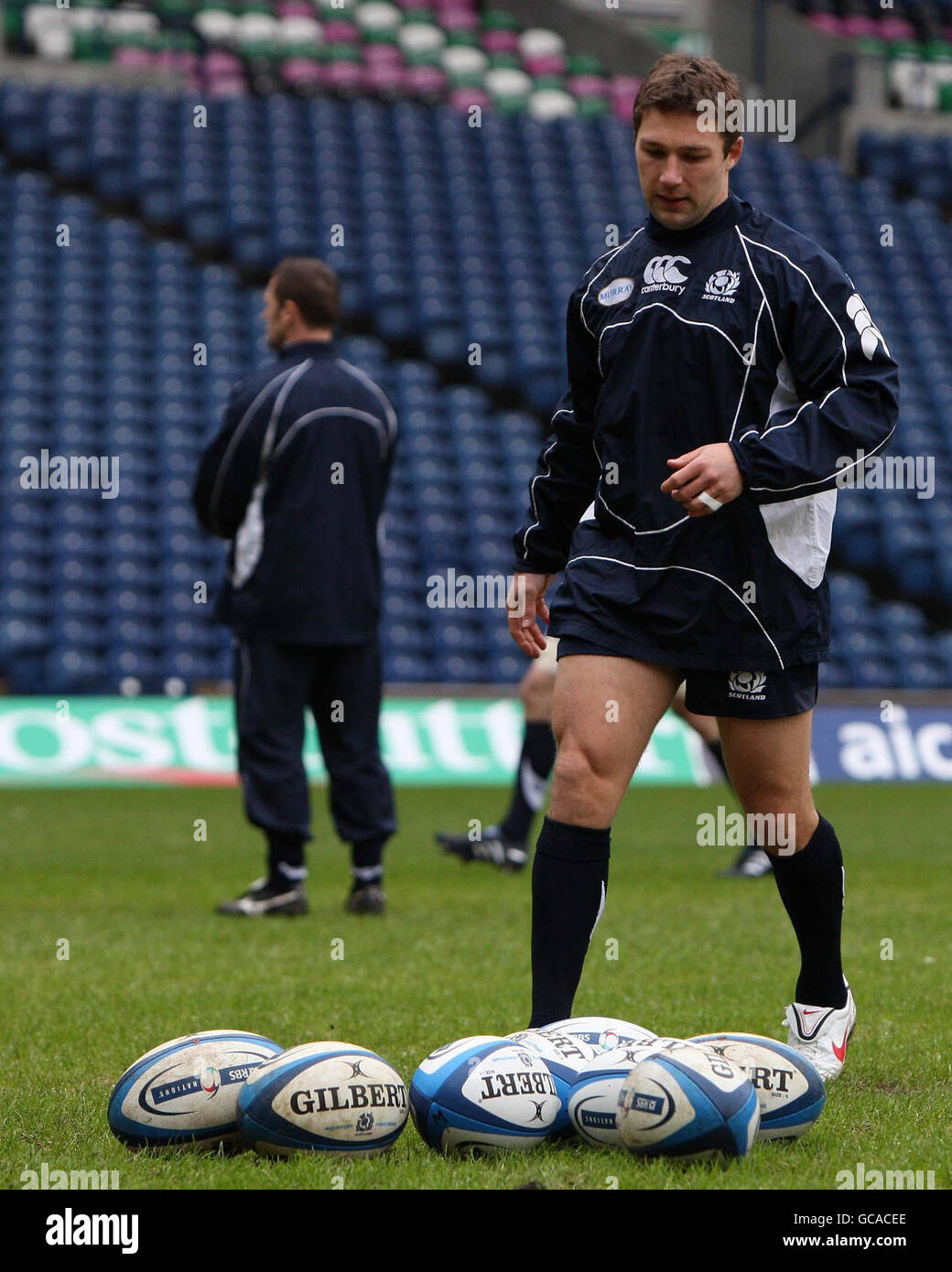 Rugby Union - RBS 6 Nations Championship 2010 - Scotland Captains Run ...