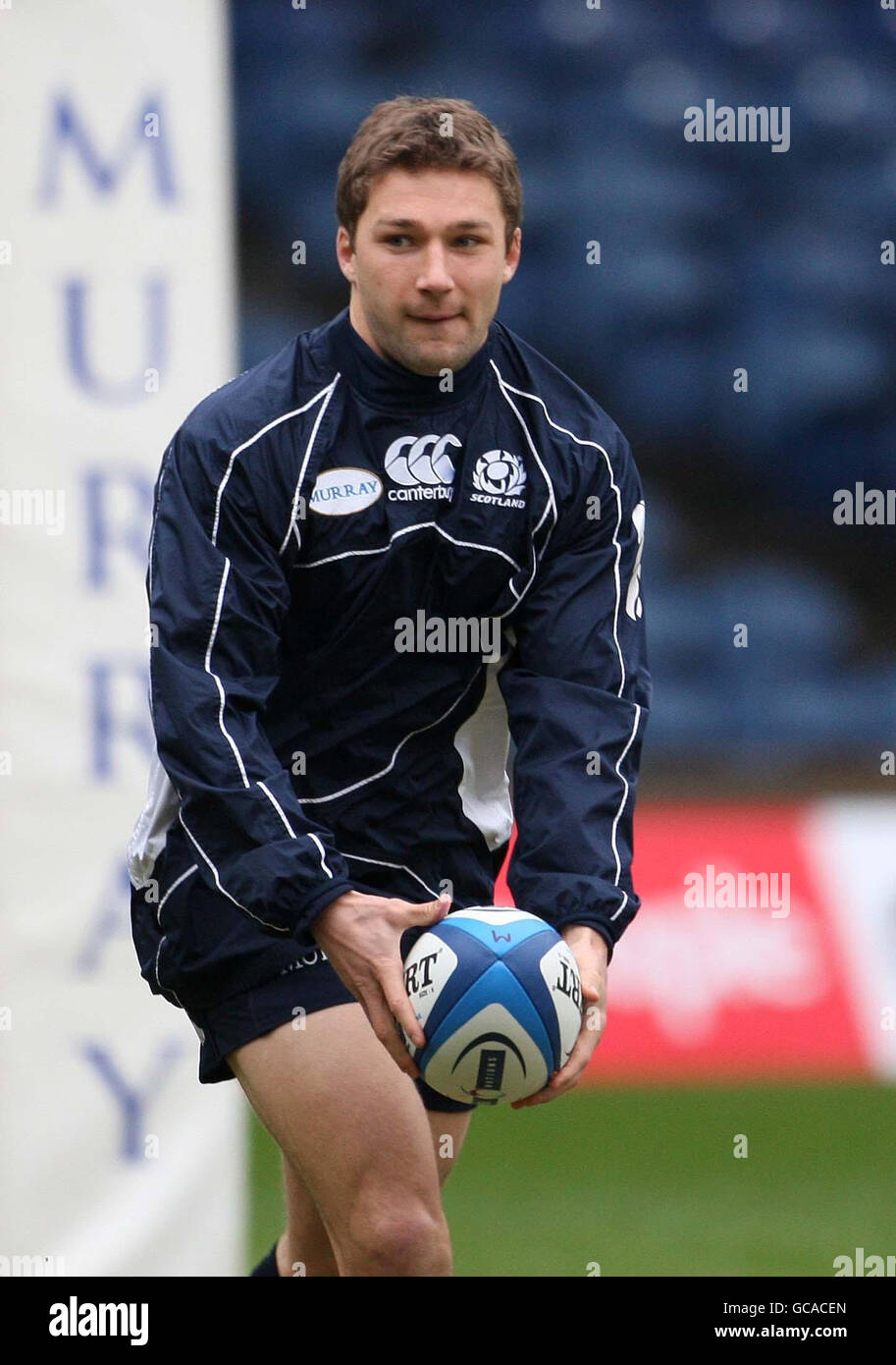 Rugby Union - RBS 6 Nations Championship 2010 - Scotland Captains Run ...