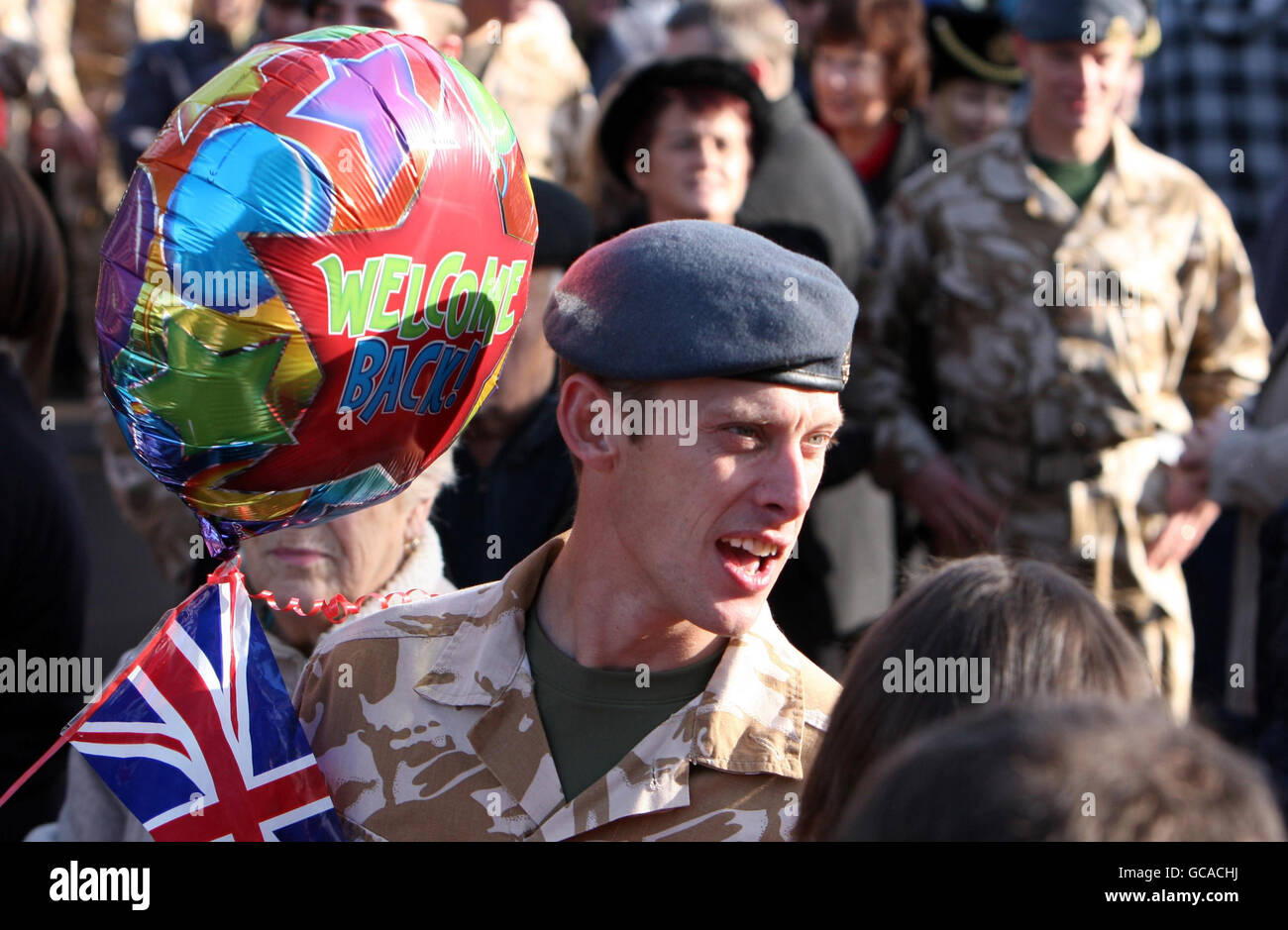 27 Squadron homecoming parade Stock Photo - Alamy