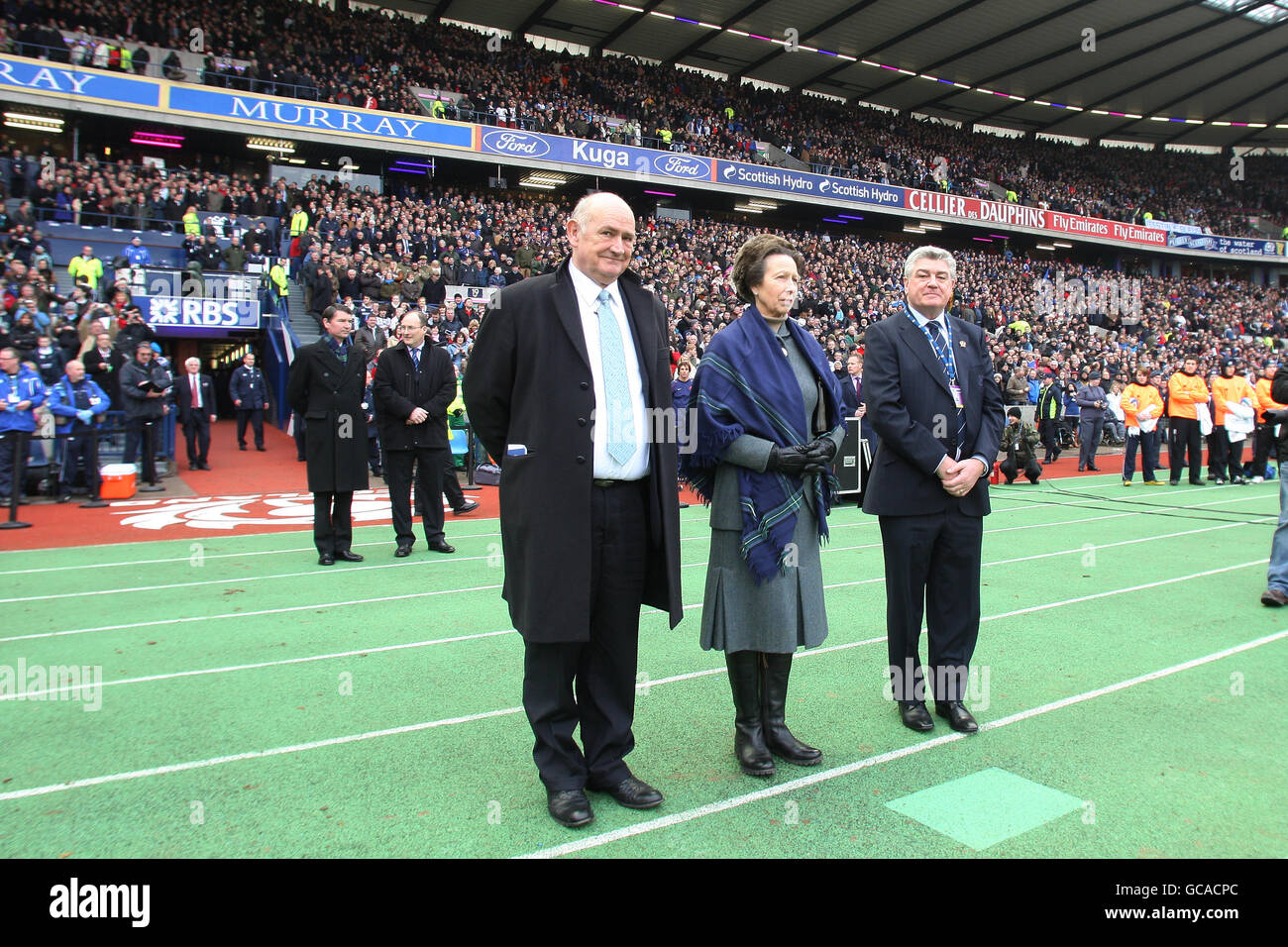 Pierre Camou (French Rugby Federation President) and Jim Stevenson (SRU ...
