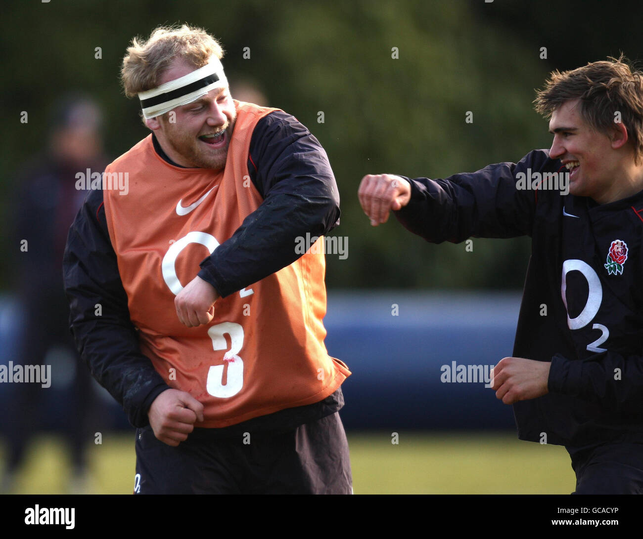Rugby Union - England Training Session - Pennyhill Park. England's Dan ...