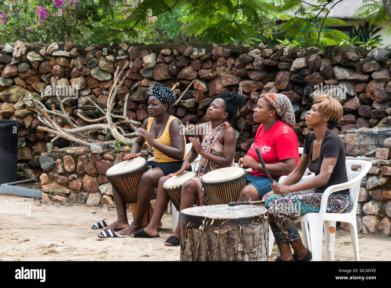 African tribe drum hi-res stock photography and images - Alamy