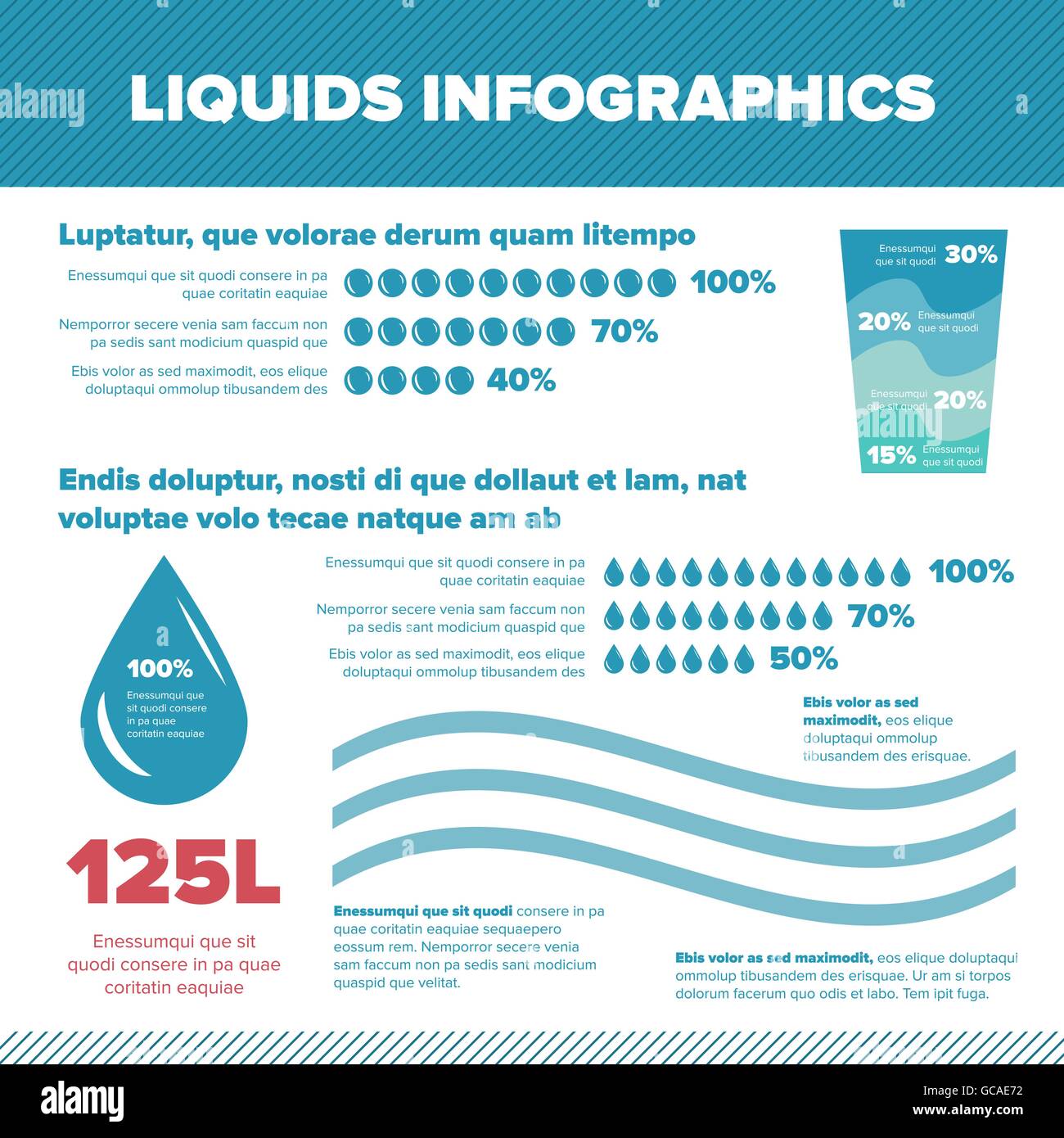 Water infographics set Stock Vector Image & Art - Alamy