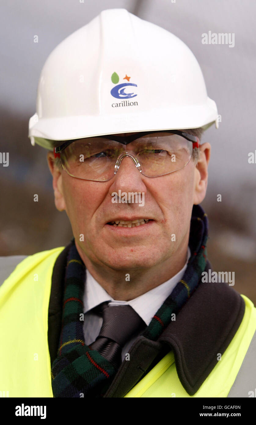 Construction begins on HMP Low Moss Stock Photo - Alamy
