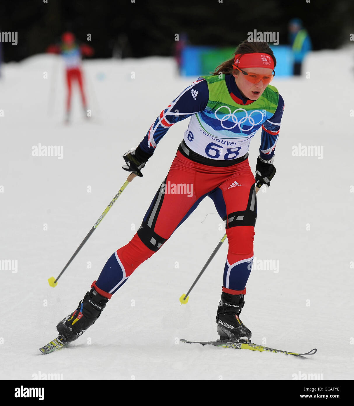 Great Britain's Fiona Hughes in action in the Womens 10km Free Cross ...