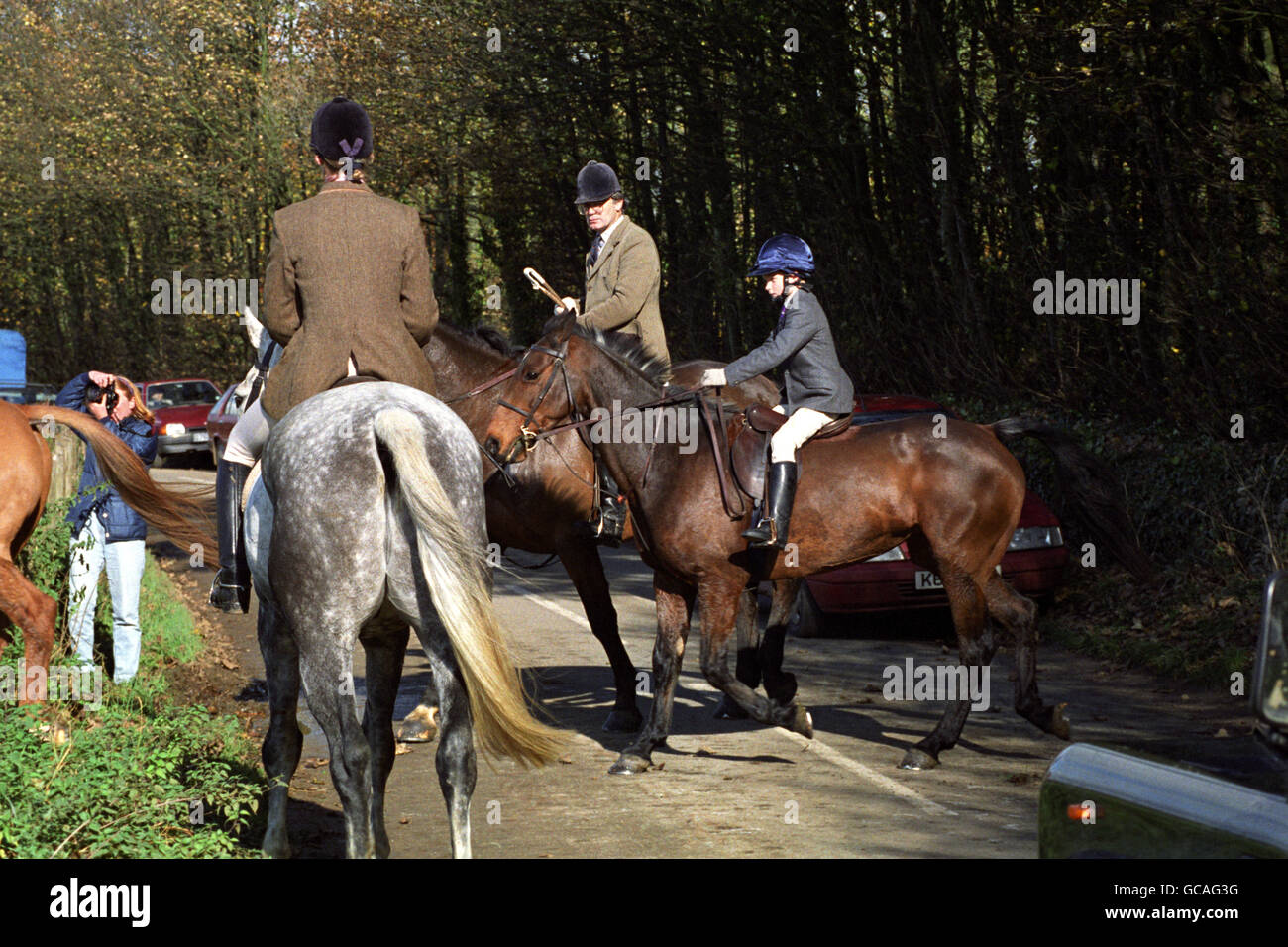 PRINCE HARRY WITH BEAUFORT HUNT Stock Photo - Alamy