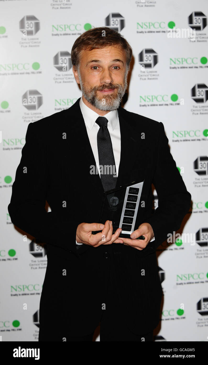 Celebrity actor smiling black suit moustache awards hi-res stock ...