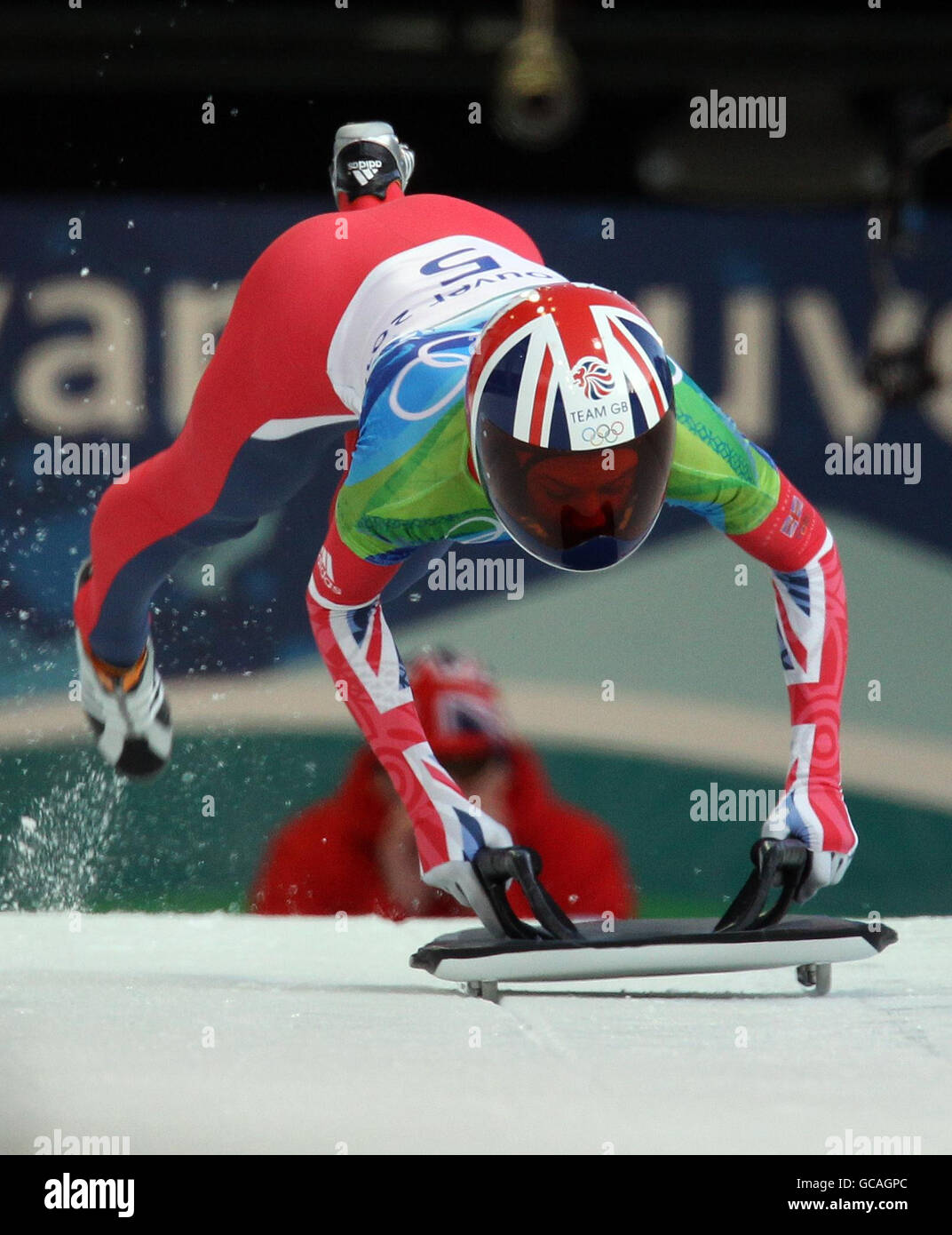 Great Britain's Amy Williams during the Women's Skeleton Run 1 at ...