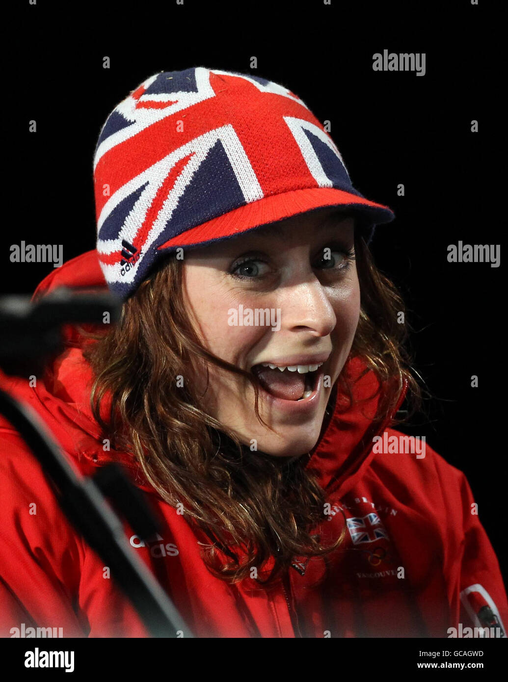 Great Britain's Amy Williams following the Women's Skeleton Run 2 at ...