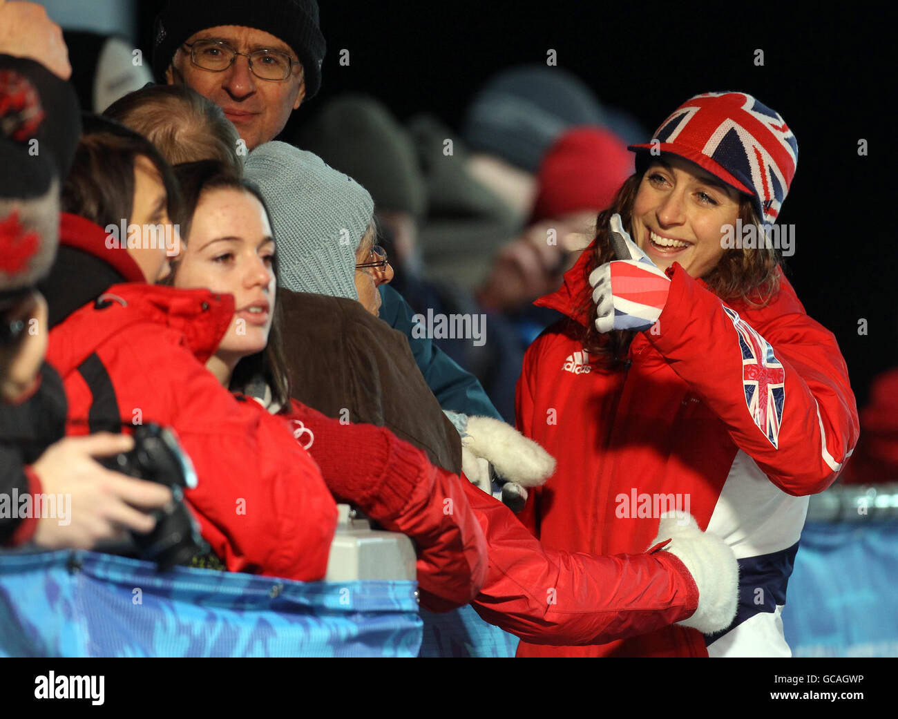 Amy williams olympics 2010 hi-res stock photography and images - Alamy