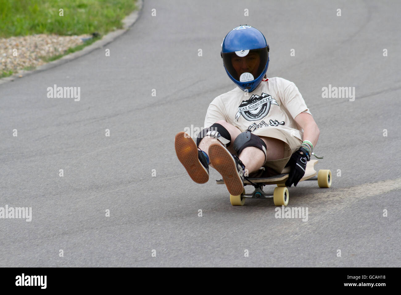 Downhill Longboarding Race