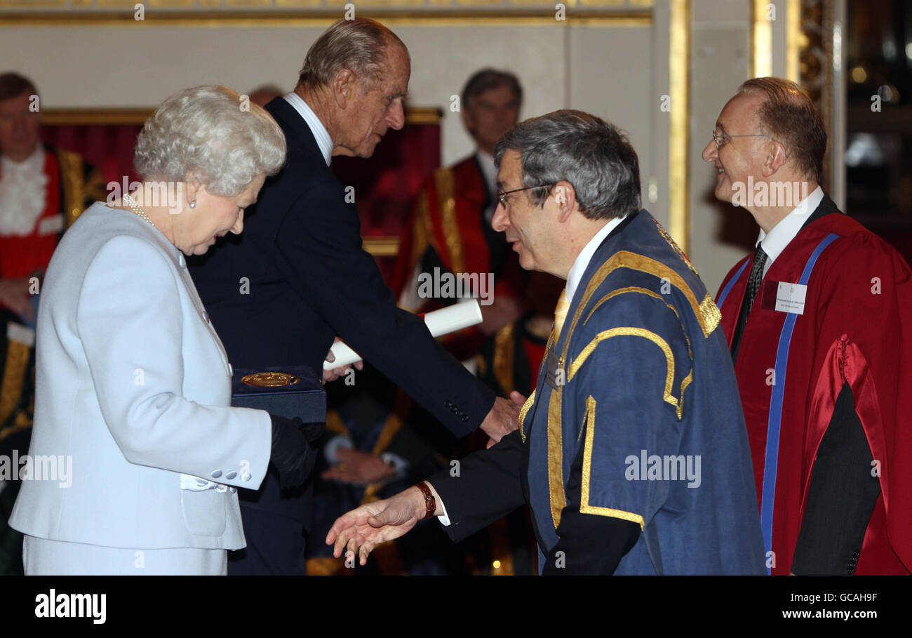 Queen Elizabeth II and the Duke of Edinburgh present The Queen's ...