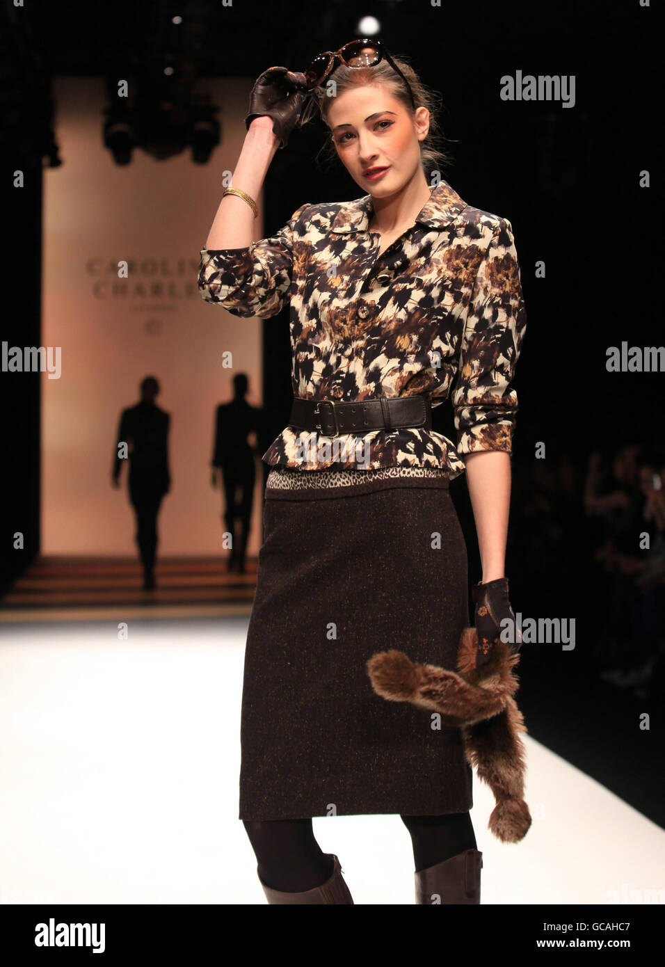 Caroline charles collection during london hi-res stock photography and ...