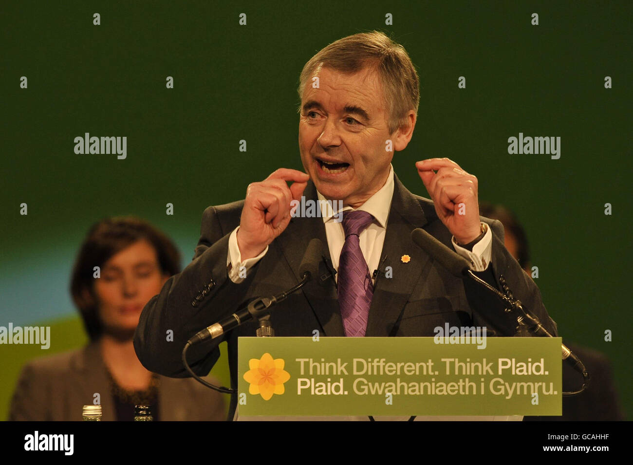 Plaid Cymru conference Stock Photo - Alamy