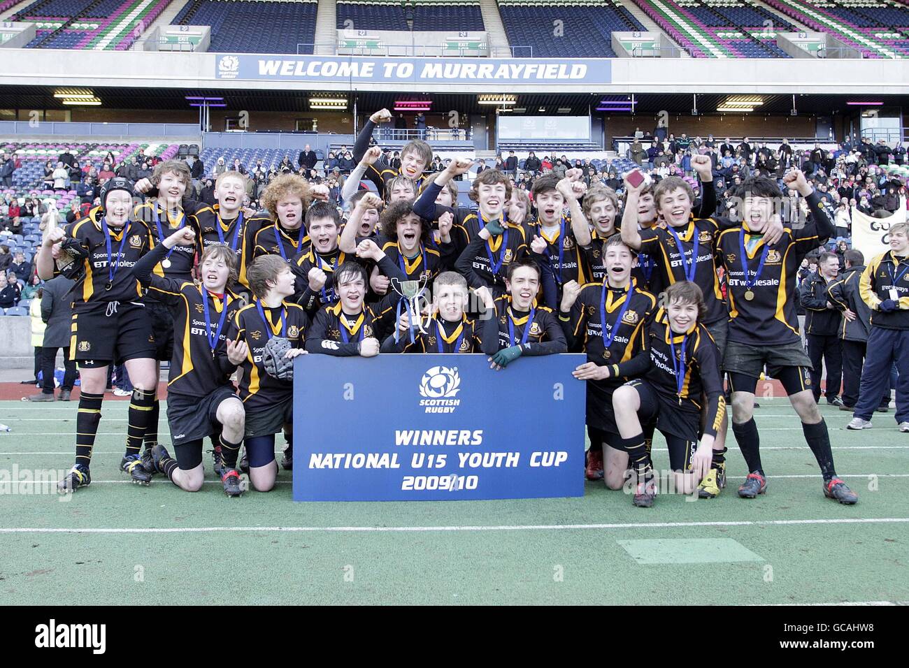 Currie, the winners of the National under-15 Youth Cup Final who beat ...
