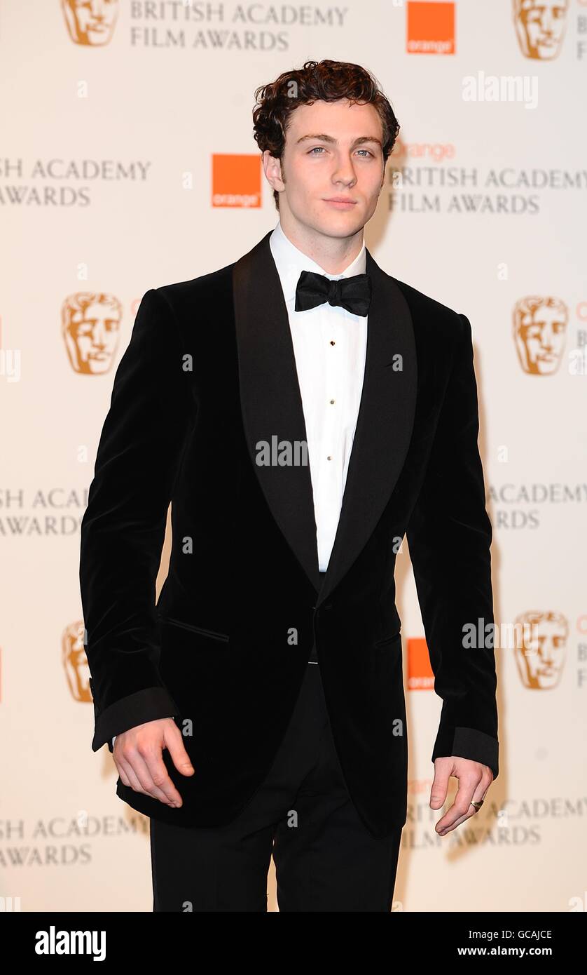 Aaron Johnson arriving for the Orange British Academy Film Awards, at ...